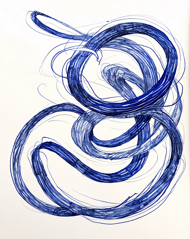 Plakat - Indigo Flow | Elite Foto