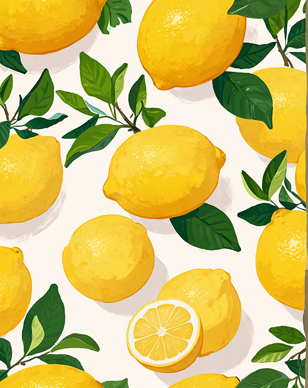 Plakat - Leafy Canvas | Elite Foto